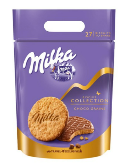 SeturDutyFree. MILKA BISCUITS CHO GRAINS 378GR