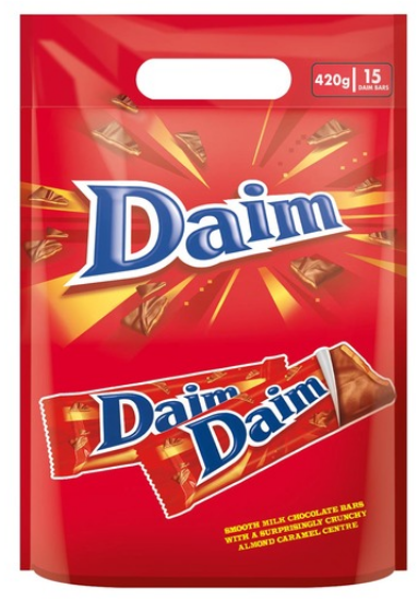 SeturDutyFree. DAIM BARS POUCH 420GR